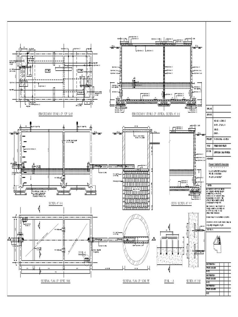 Septic Tank & Soak Pit-Model | PDF