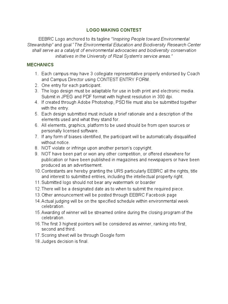 Mechanics: Logo Making Contest | PDF | Adobe Photoshop | Logos