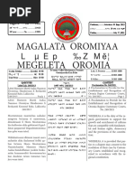 Heera Mootummaa Naannoo Oromiyaa | PDF