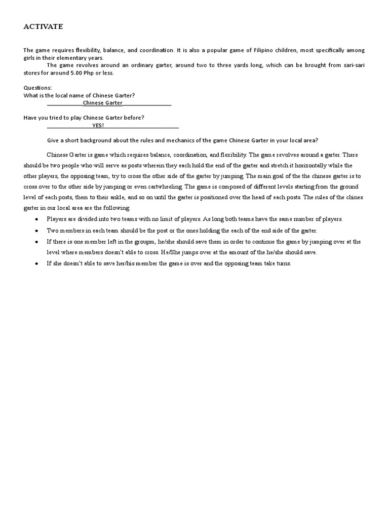 Lesson 7 Activity 1 Pdf