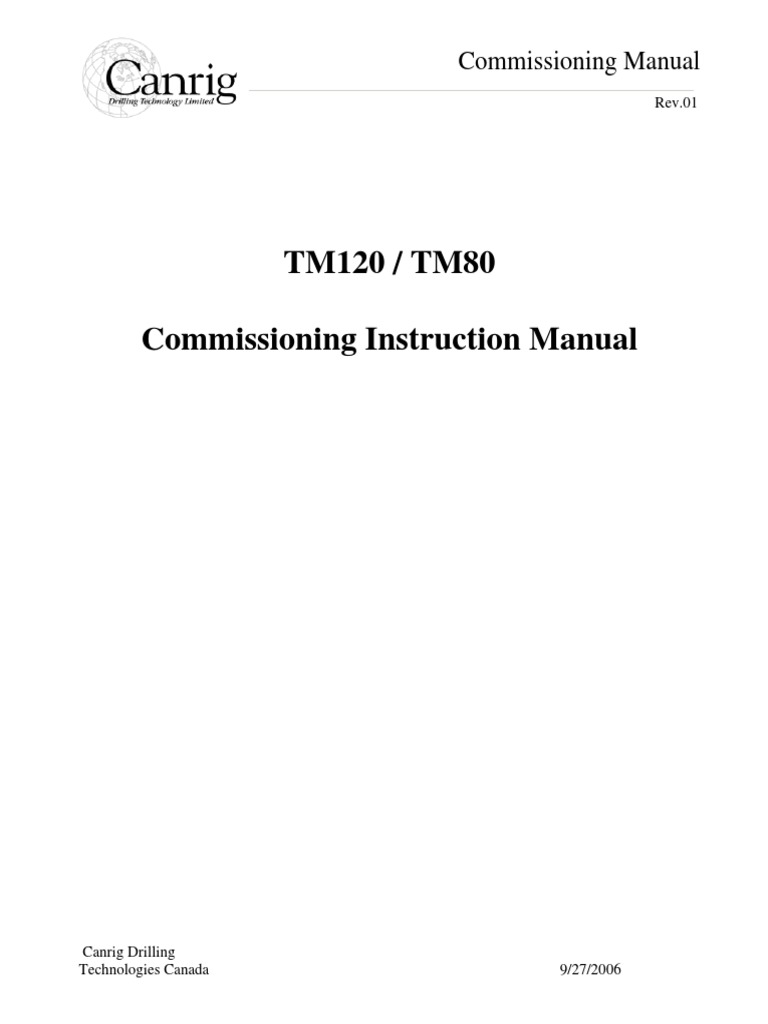 Commissioning Manual TM120 | PDF | Programmable Logic Controller | Valve
