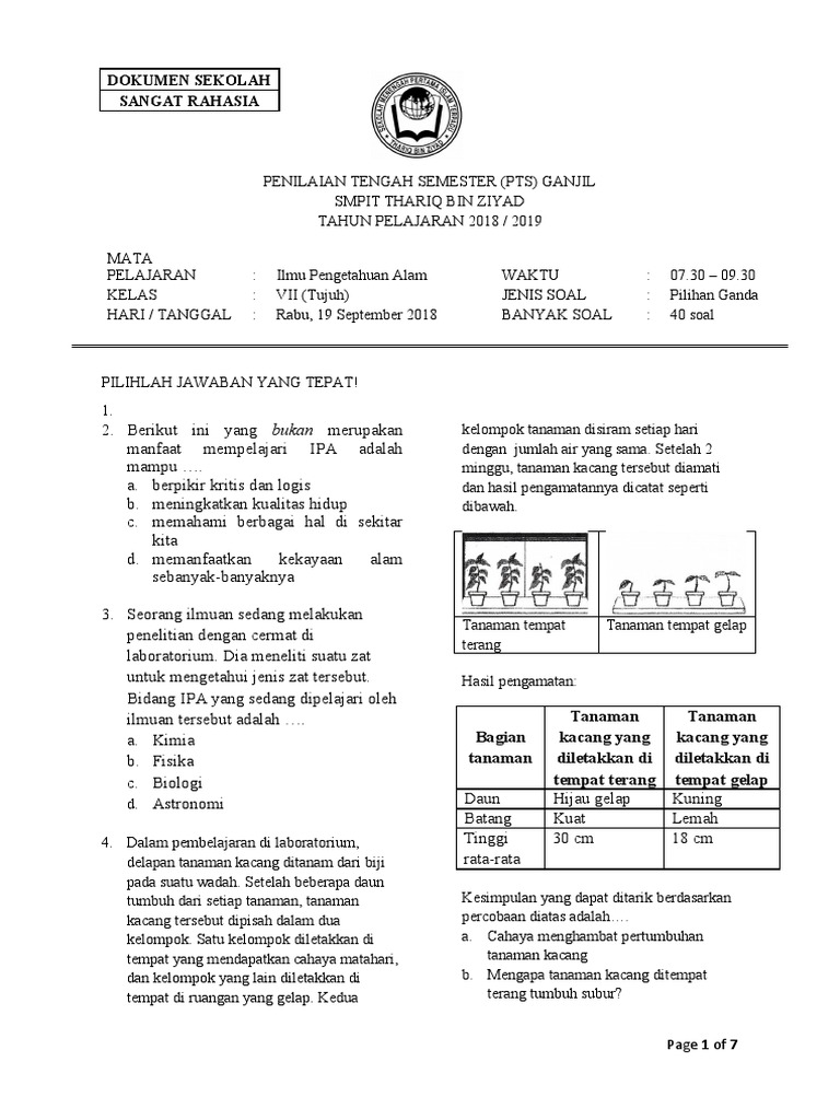 Refren Soal PPDB 9 | PDF