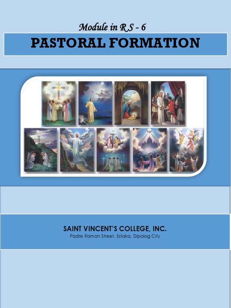 Pastoral Formation: Module in R S - 6 | PDF | Catechism | Jesus