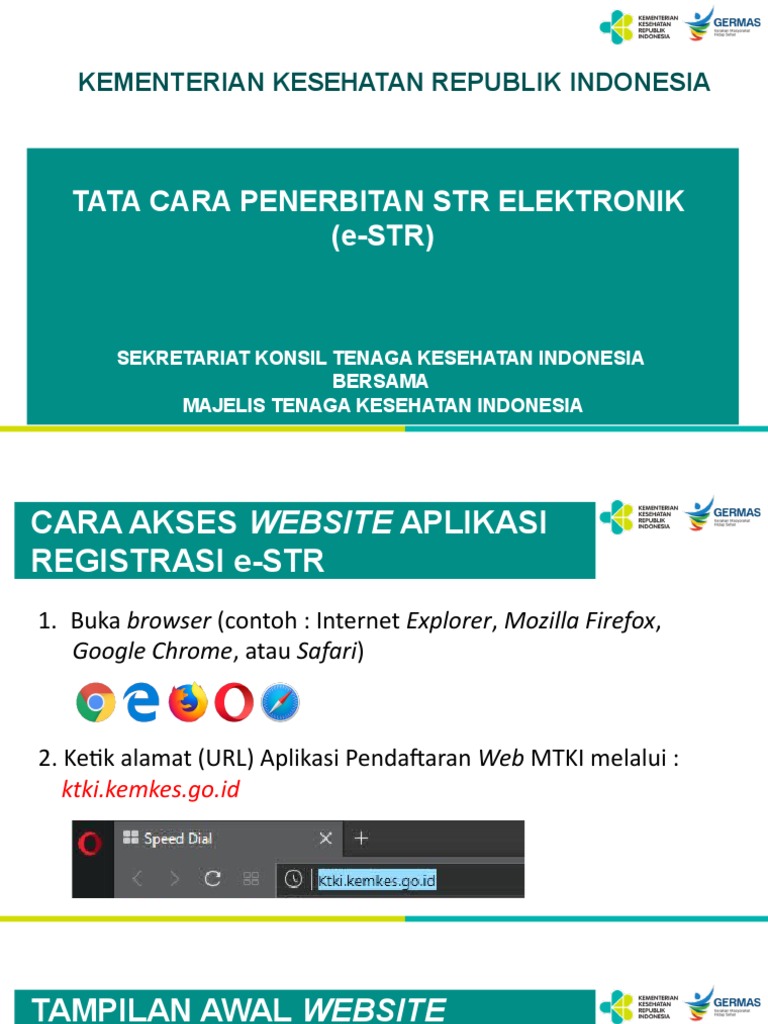 TATA CARA E-STR, Cetak Ulang Dan Legalisir 23 September 2021 | PDF