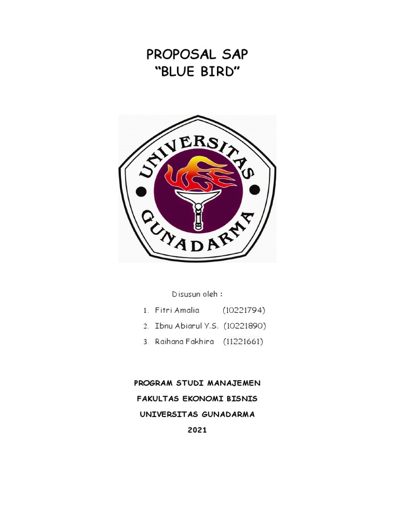 PROPOSAL SAP Baru | PDF | Bisnis