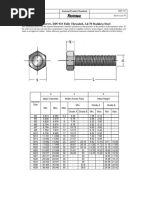 Hex Key Chart | PDF | Screw | Mechanical Engineering