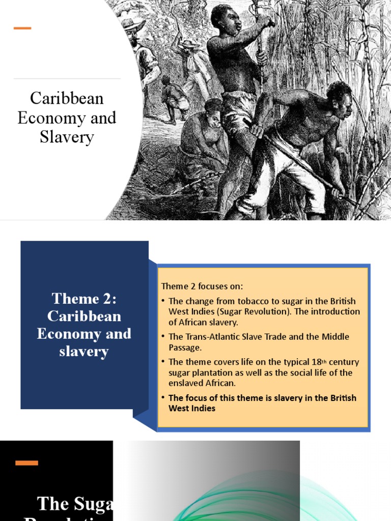 The Sugar Revolution in The British West Indies | PDF | Atlantic Slave ...