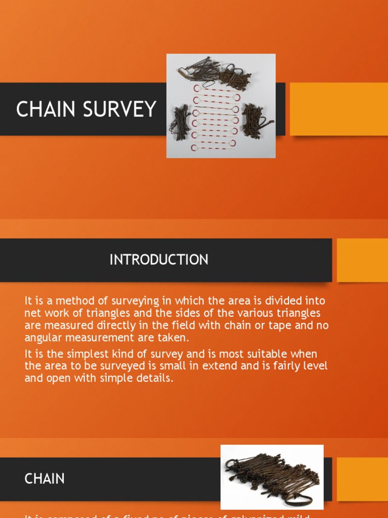 Chain Survey | PDF | Surveying | Length