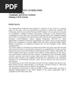 The PNP Quad Concept | PDF | Police | Crimes