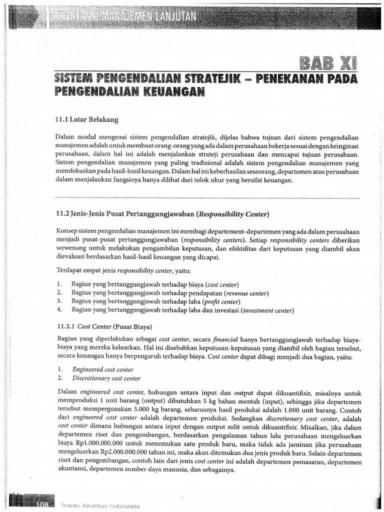 Modul CA-Akuntansi Manajemen Lanjutan-116-133 | PDF