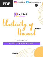 Demand Notes Microeconomics Class 11 | PDF | Demand | Demand Curve