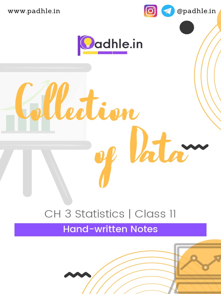 Class 11 Statistics: Data Collection Notes | PDF | Sampling (Statistics ...