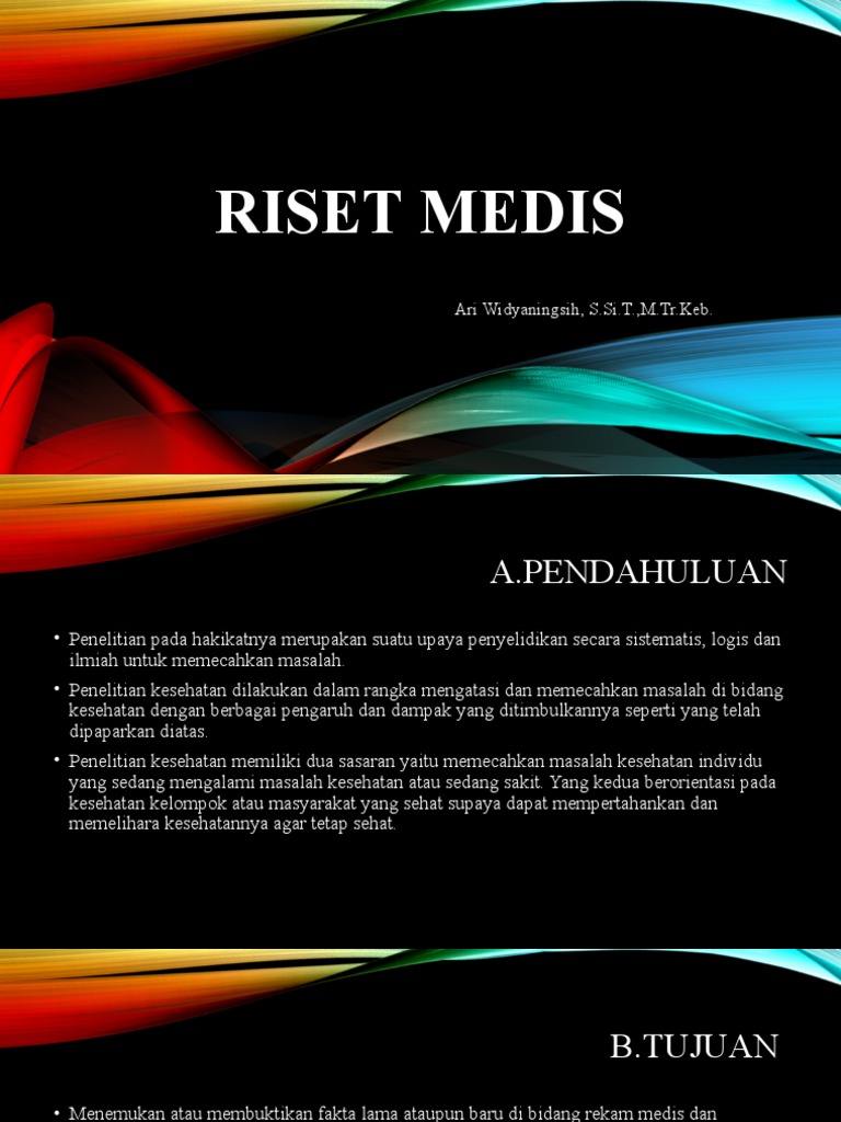 Riset Medis | PDF