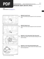 R150, R150F, R151 and R151F Manual Transmissions: Description | PDF ...
