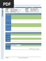 Change Request Log Template | PDF | Hyperlink | Software Engineering