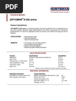 Jeffamine D 230 Polyoxypropylenediamine 7 11 PDF | PDF | Amine ...