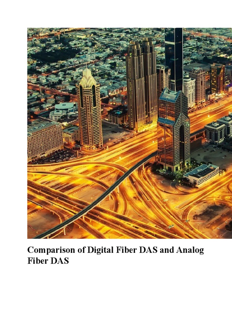 Comparison of Digital Fiber DAS and Analog Fiber DAS | PDF | Optical ...