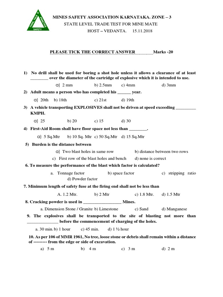 Mine Mate 2018 | PDF