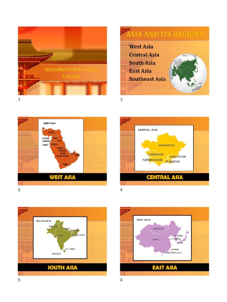 Prelim Lesson 1 - Intro To Asian Cuisine | PDF