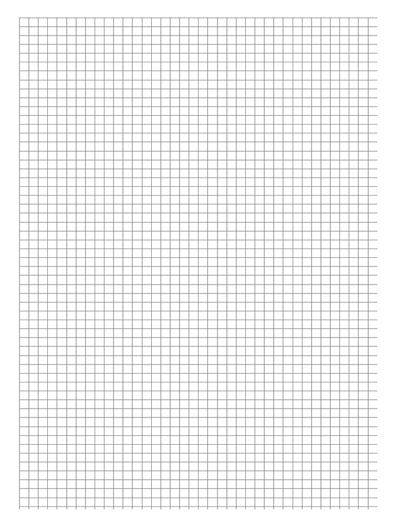 Make Your Own Grid Paper | PDF