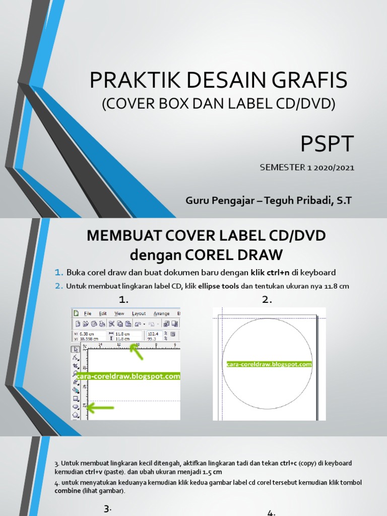 Desain Cover dan Label CD/DVD | PDF
