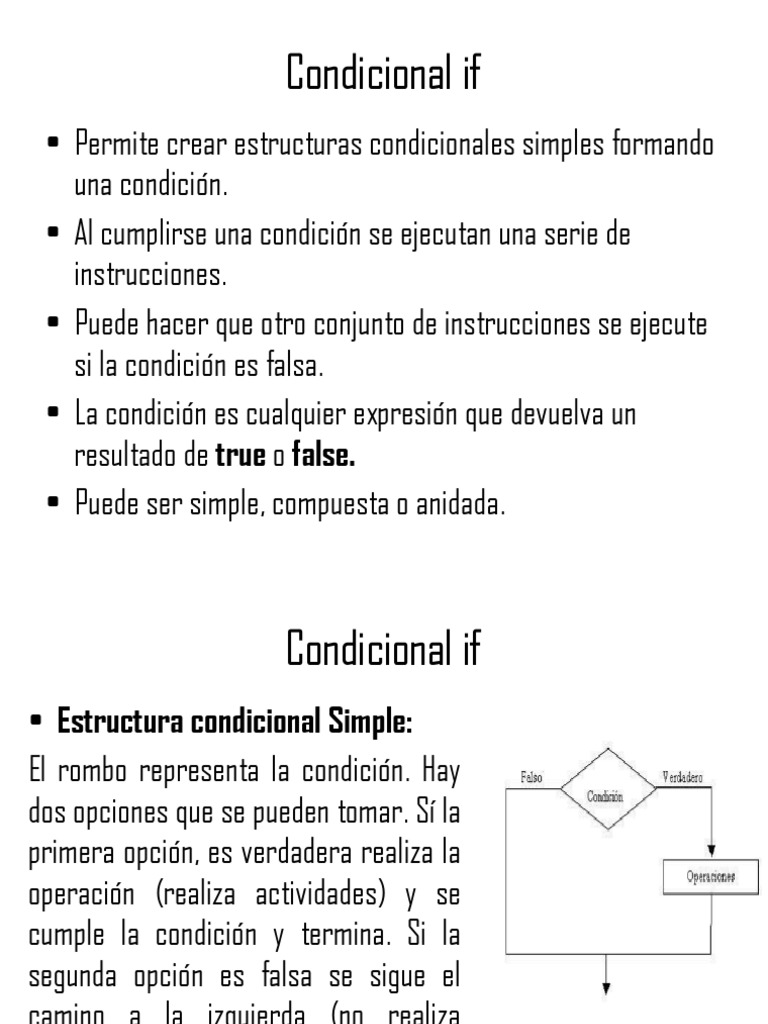 S03.s1 - Condicional IF ELSE | PDF