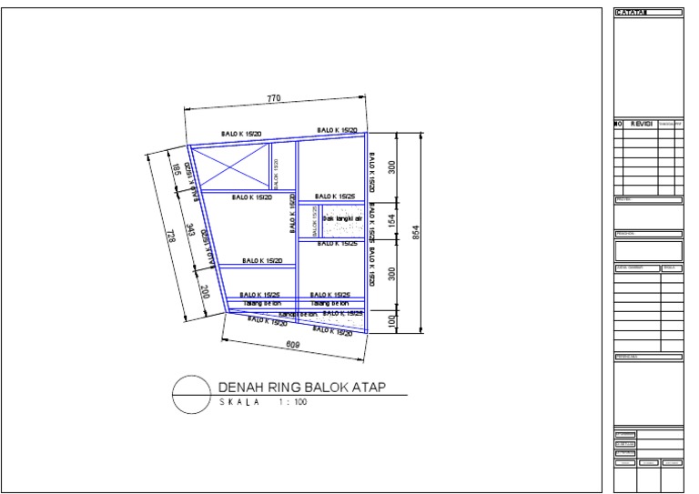 Ring Balok Atap | PDF