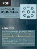 Basic Needs Approach in Development | PDF | Economics | International ...