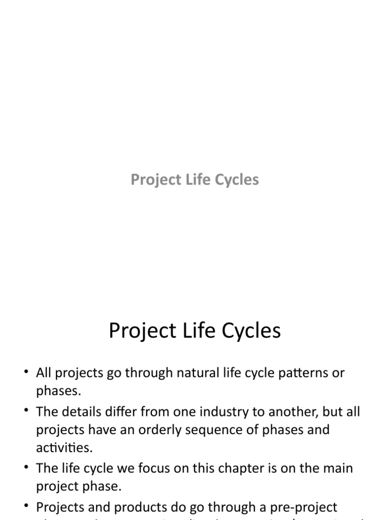 PM2 - Life Cycle | Download Free PDF | Project Management | Life Cycle ...