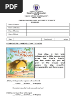 RMA Tools - Grade 1 | PDF