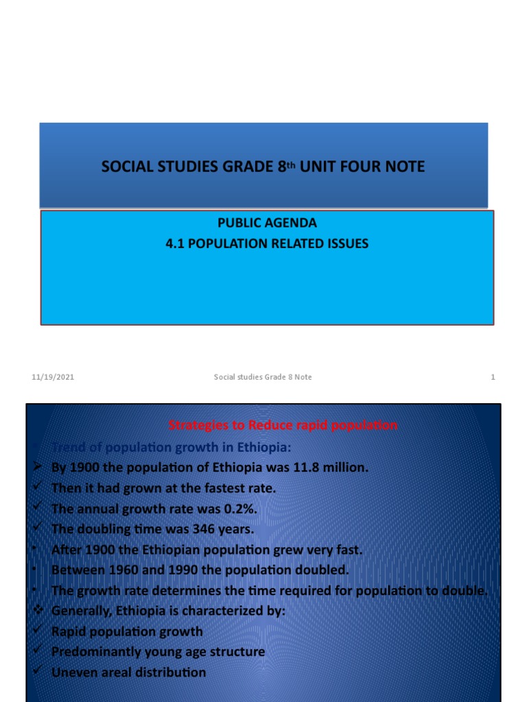 Social Studies Grade 8 Unit Four Note Social Studies Grade 8 Unit Four ...