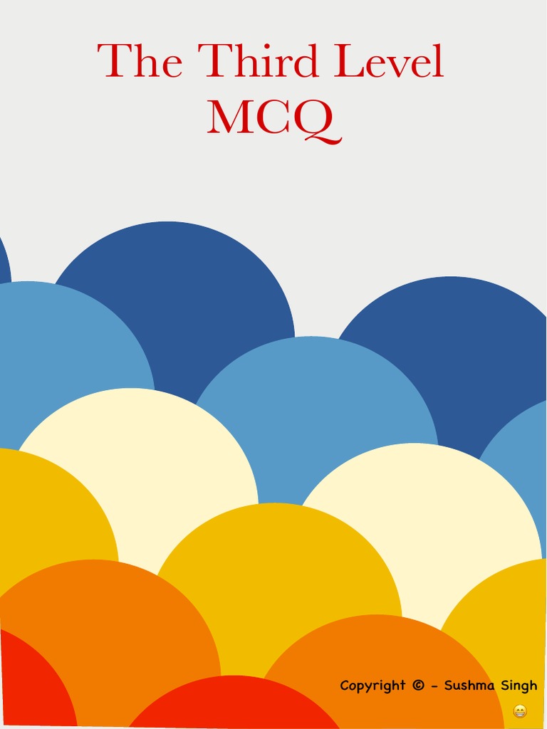 Third Level MCQ | PDF