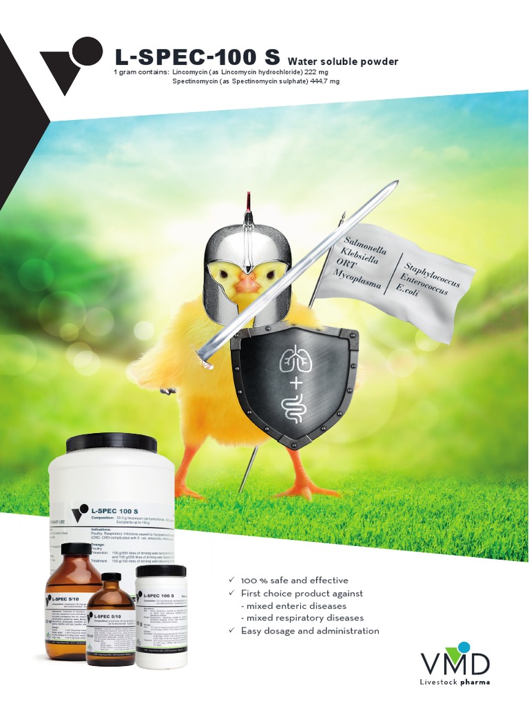 L-SPEC Injectable Dosage Guide | PDF | Clinical Medicine | Infection
