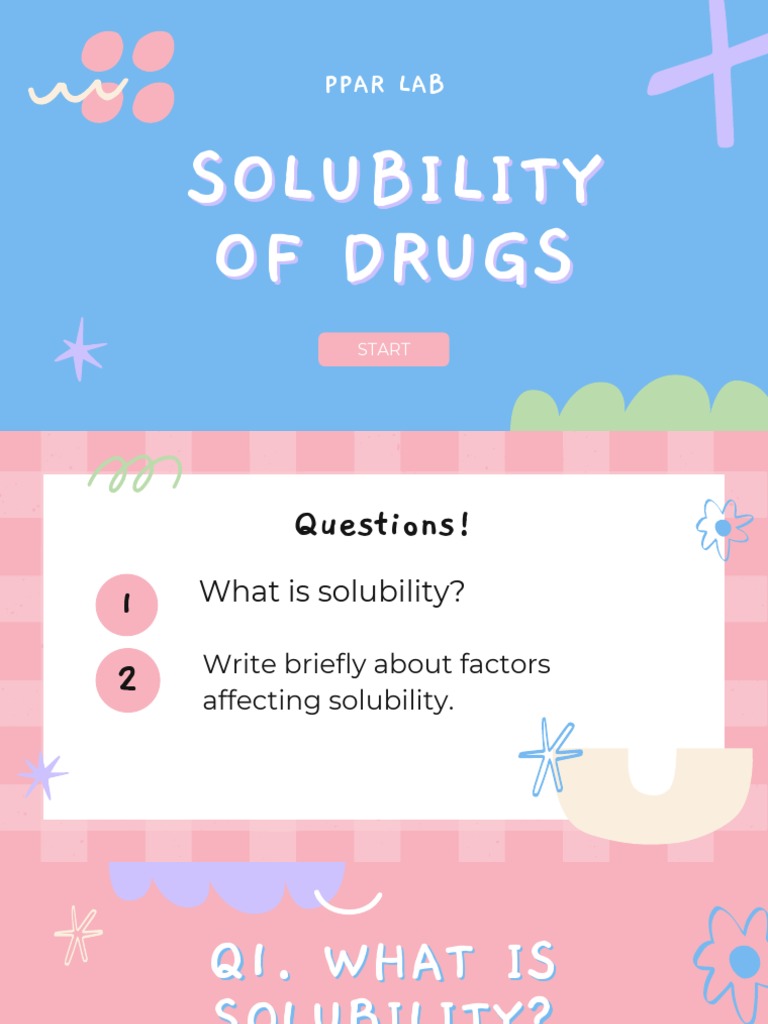Factors Affecting Solubility of Drugs | PDF