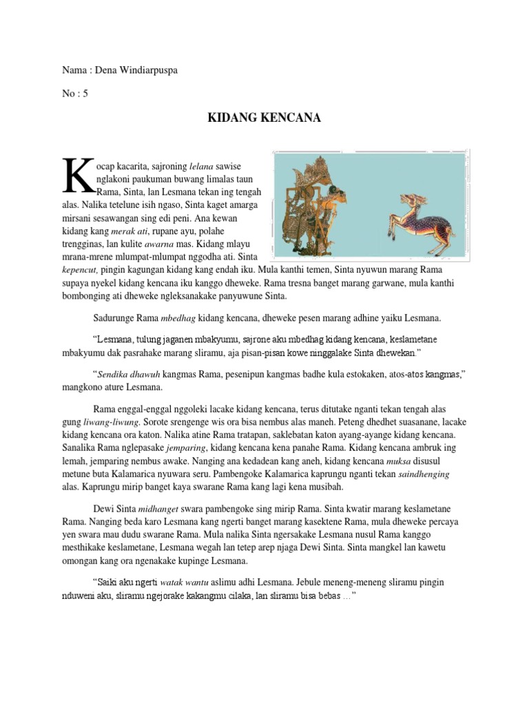 Kidang Kencana | PDF