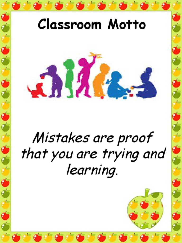 Classroom Motto | PDF
