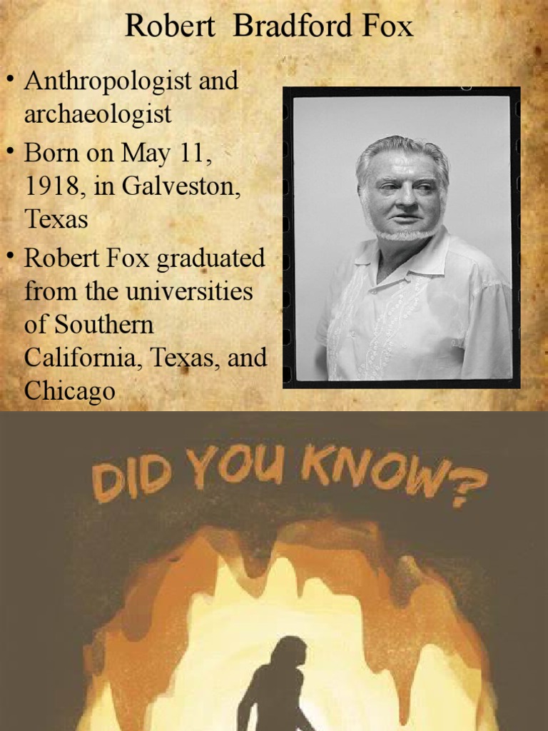 Robert Bradford Fox | PDF
