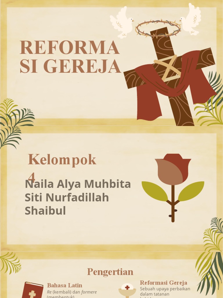 Reformasi Gereja Sejarah Minat (REVISI) | PDF