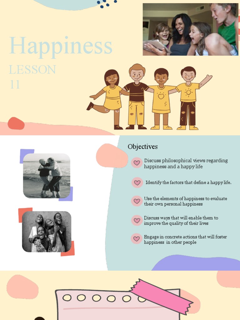 Lesson 11 Happiness | PDF | Happiness | Noble Eightfold Path