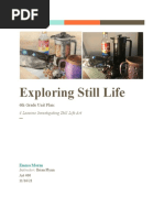 Still Life Lesson Plan | PDF | Figure Drawing | Drawing