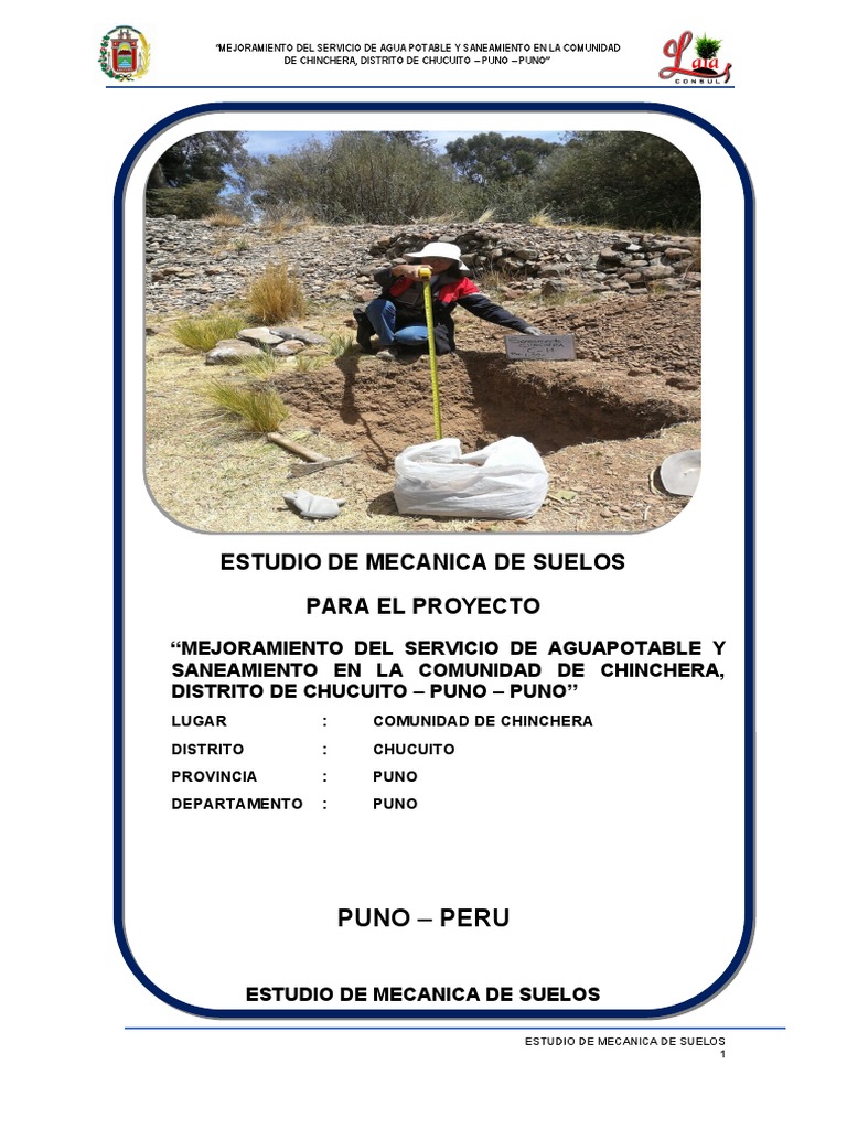 Estudio de Suelos | PDF | Hormigón | Geología