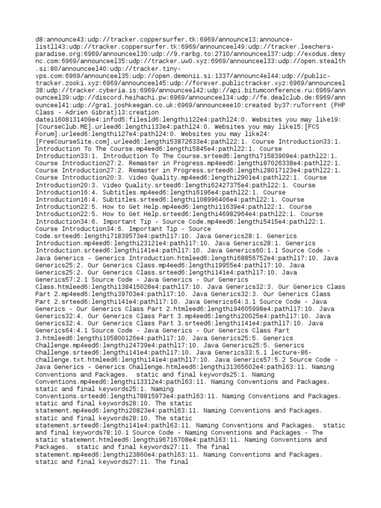 Java Programming Masterclass Covering Java 11 & Java 17 | PDF | Input/Output | Java (Programming ...