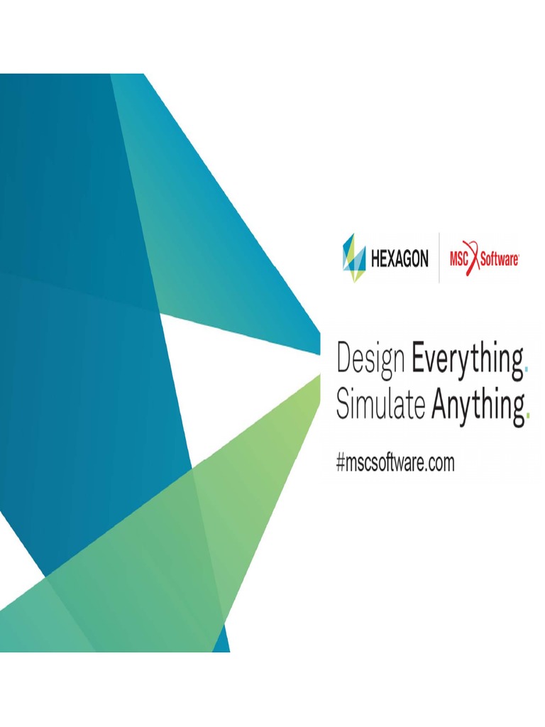 MSC Software - Presentation | PDF | Engines | Welding
