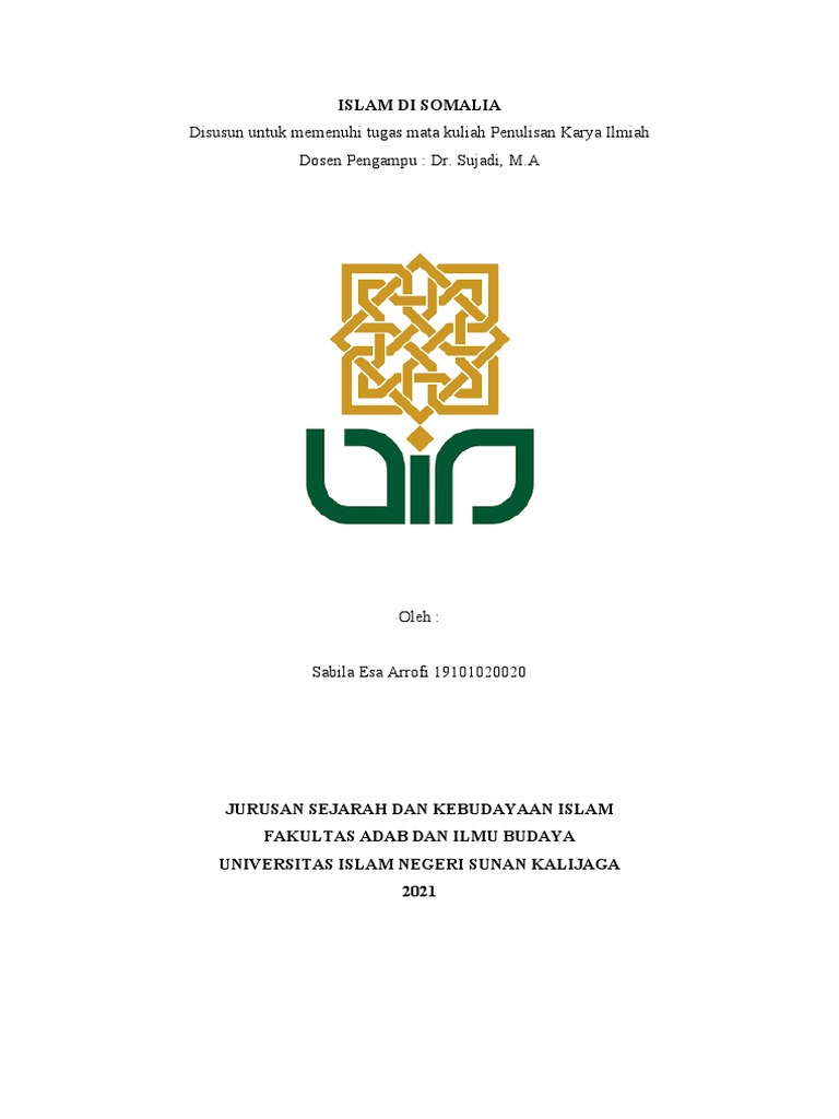 Perkembangan Islam di Somalia | PDF