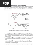 Thrust Block Calculator | PDF | Pipe (Fluid Conveyance) | Clay