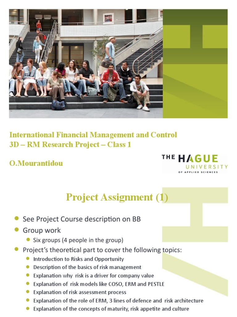 3A & 3B Class 1 Project | PDF | Risk | Risk Management