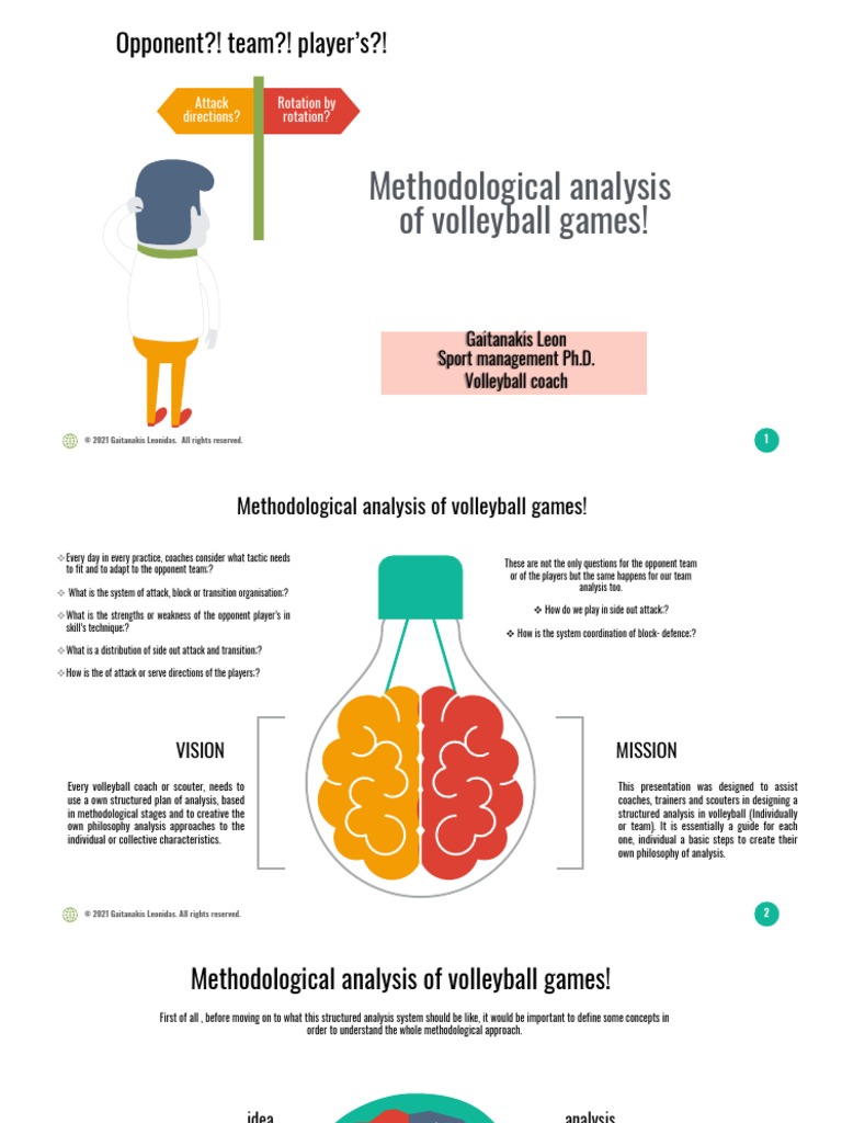 Methodological Analysis of Volleyball Games | PDF | Volleyball | System