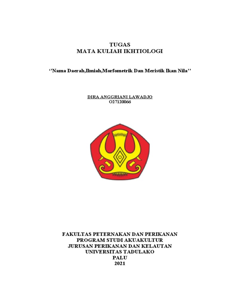 Morfologi dan Meristik Ikan Nila | PDF | Kesehatan Holistik