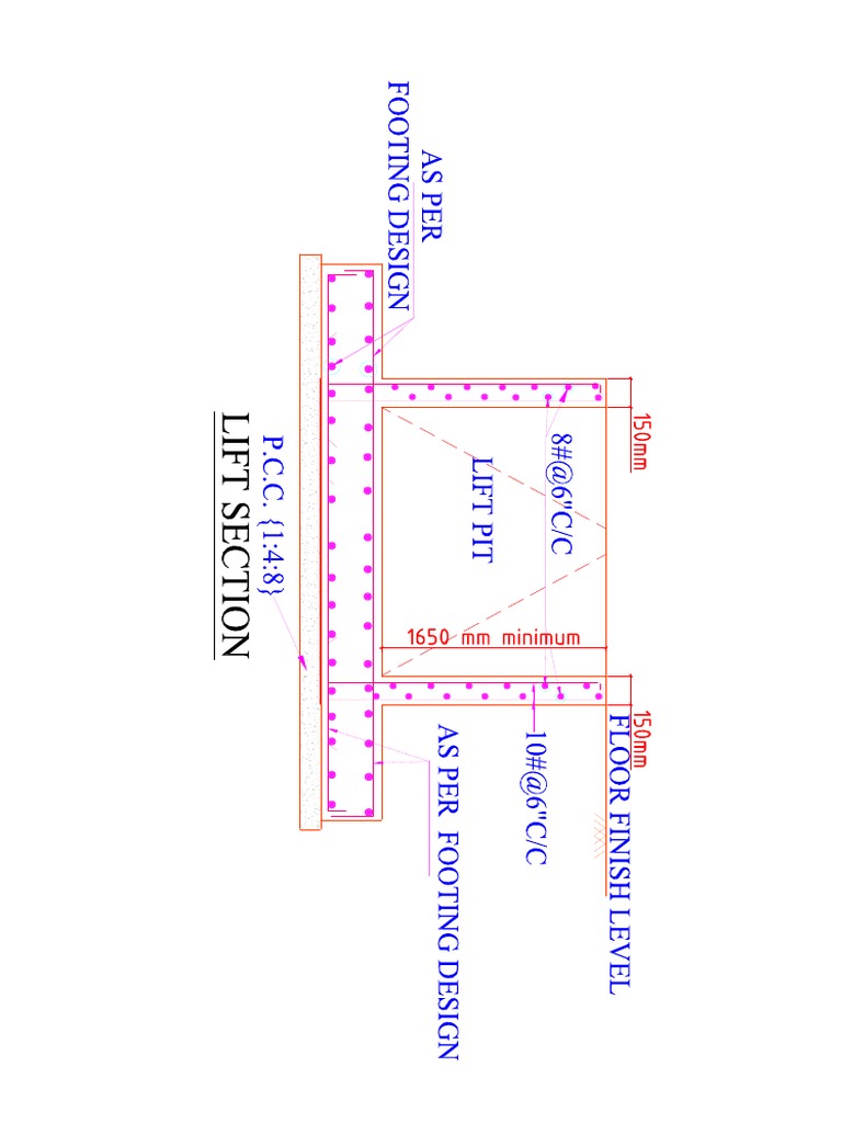 Lift Section Design | PDF
