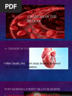 Stages of Post Mortem Lividity and Putrefaction of The Body | PDF ...